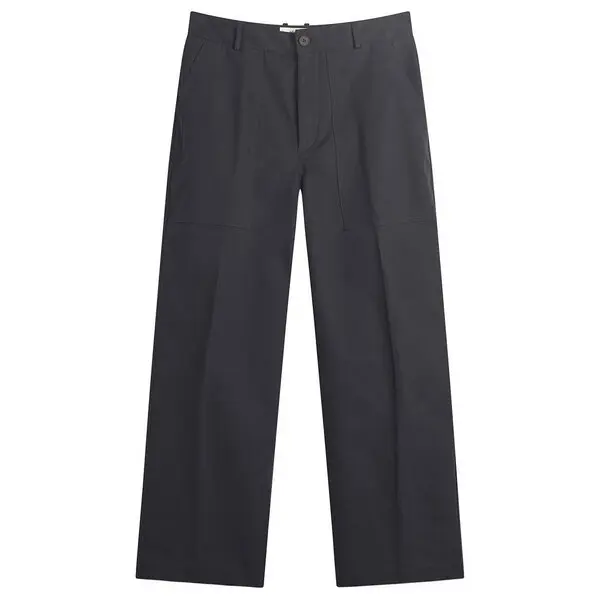 Studio Nicholson Cotton Wide-leg Trousers