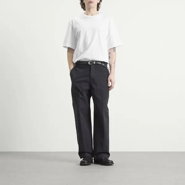 Studio Nicholson Cotton Wide-leg Trousers