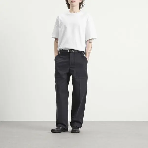 Studio Nicholson Cotton Wide-leg Trousers