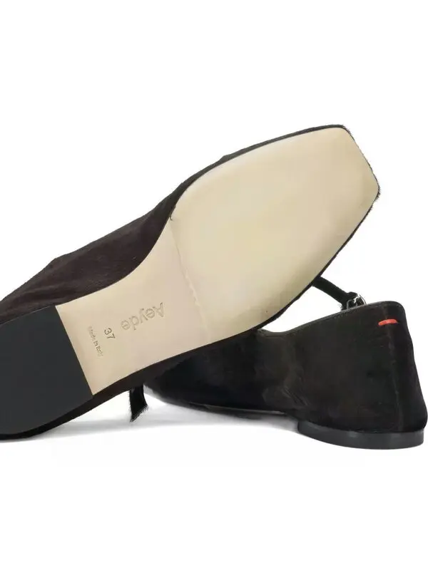 AeydĒ Uma Ballerina Flats - Brown