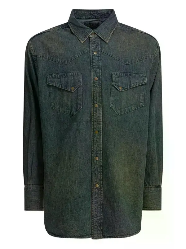 BEAMS Chest-pocket Cotton Shirt