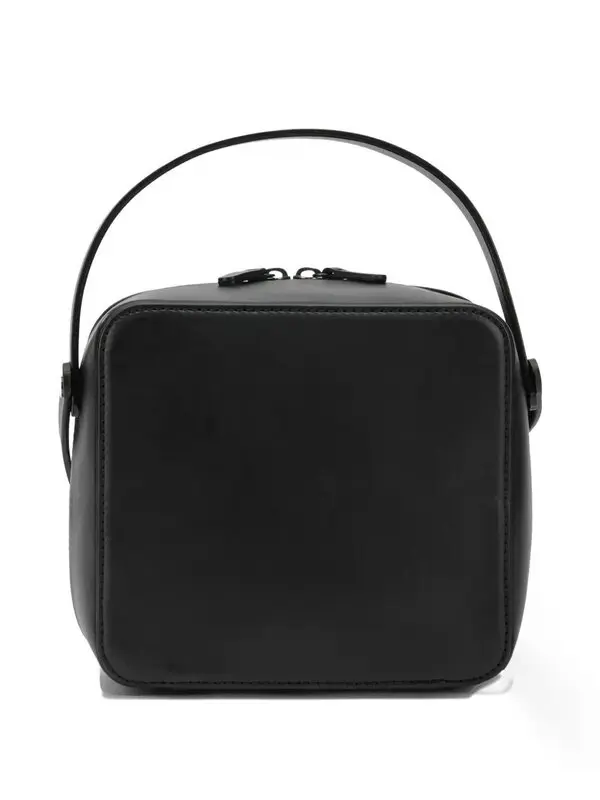 Auralee Leather Top Handle Bag
