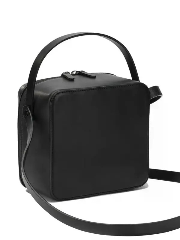 Auralee Leather Top Handle Bag