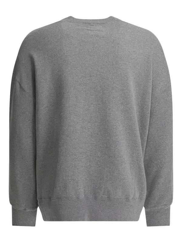 BEAMS Crew-neck Cotton Sweatshirt - Grey