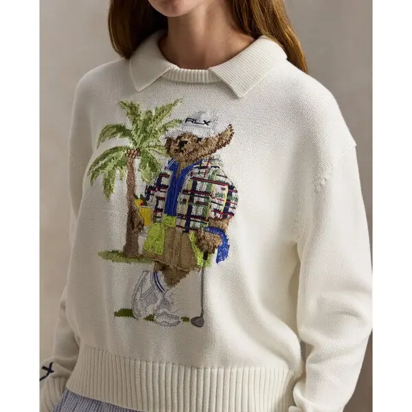 Ralph Lauren Polo Bear Performance Polo Sweater