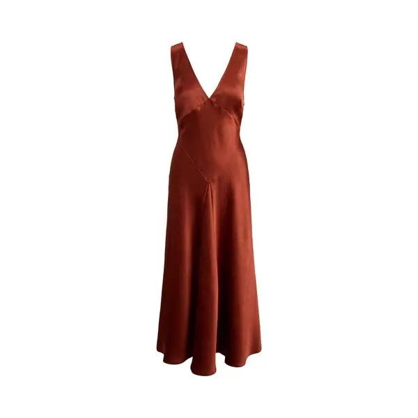 Ralph Lauren Paneled A-line Dress
