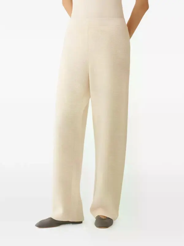 Fabiana Filippi Knitted Trousers - Neutrals