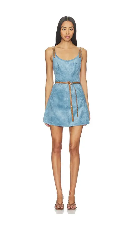 Alexis Kacen Faux Suede Dress