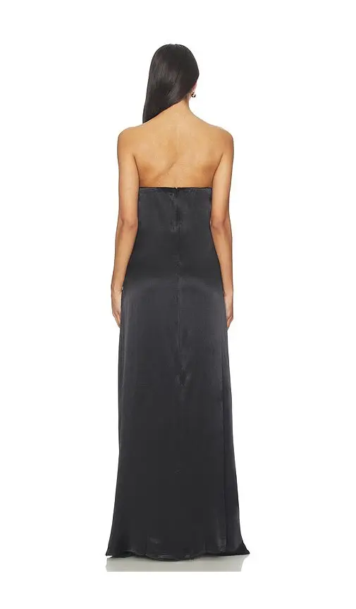 BUMPSUIT Brushed Satin Gown