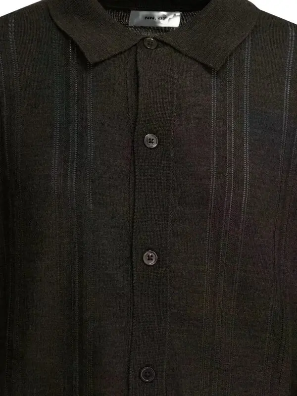 Nn07 Thor Knitted Shirt