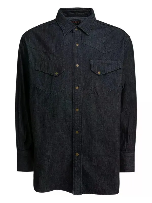 BEAMS Poocket Button Denim Shirt