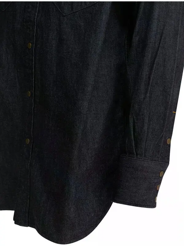 BEAMS Poocket Button Denim Shirt
