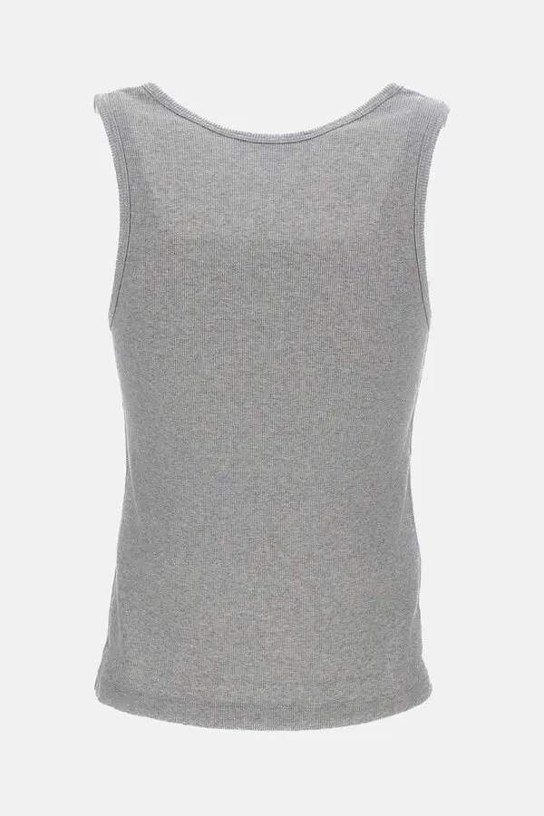 Maison Kitsuné Baby Fox Ribbed Tank Top