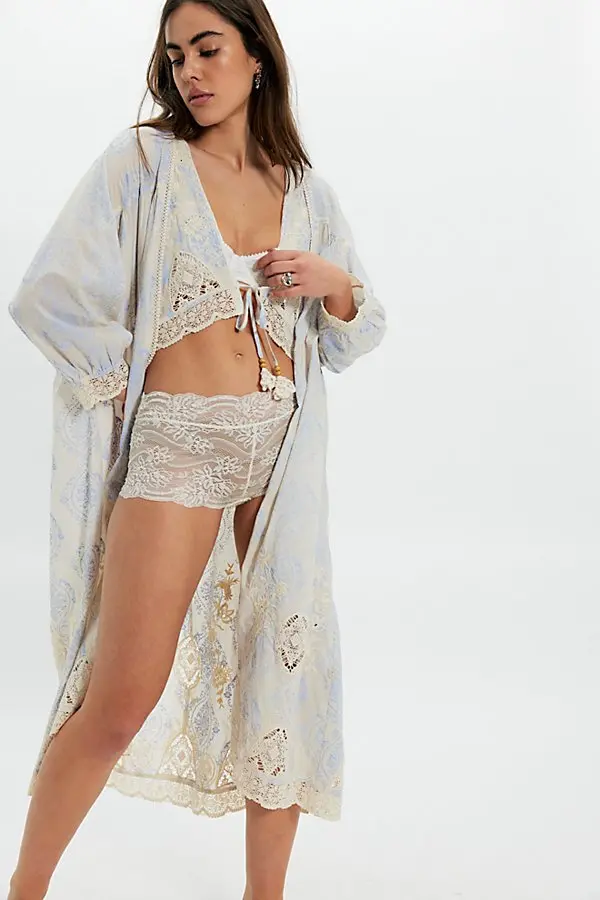 Free People Loved You First Bed Jacket