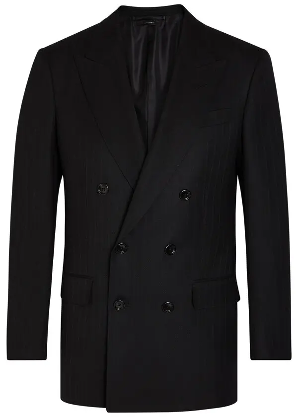TOM FORD Striped Wool Blazer