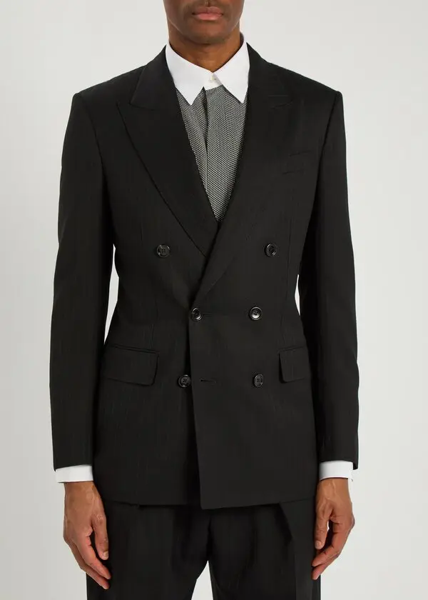 TOM FORD Striped Wool Blazer