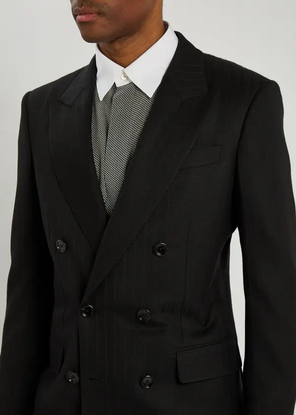 TOM FORD Striped Wool Blazer