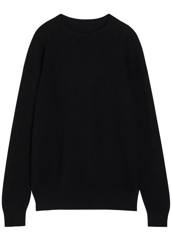 Rick Owens Jumbo Ribbed Wool Jumper