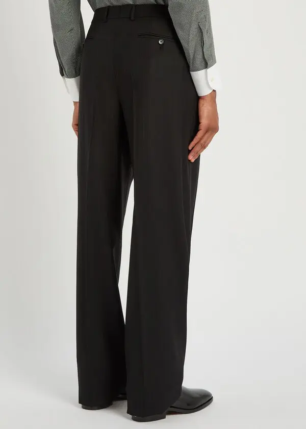 TOM FORD Striped Wool Trousers