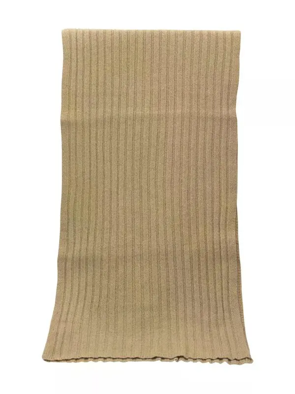 VIETTI MERCHANDISE Ribbed Scarf - Neutrals