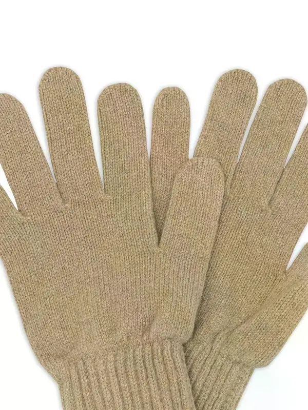 VIETTI MERCHANDISE Cashmere Full-finger Gloves - Neutrals