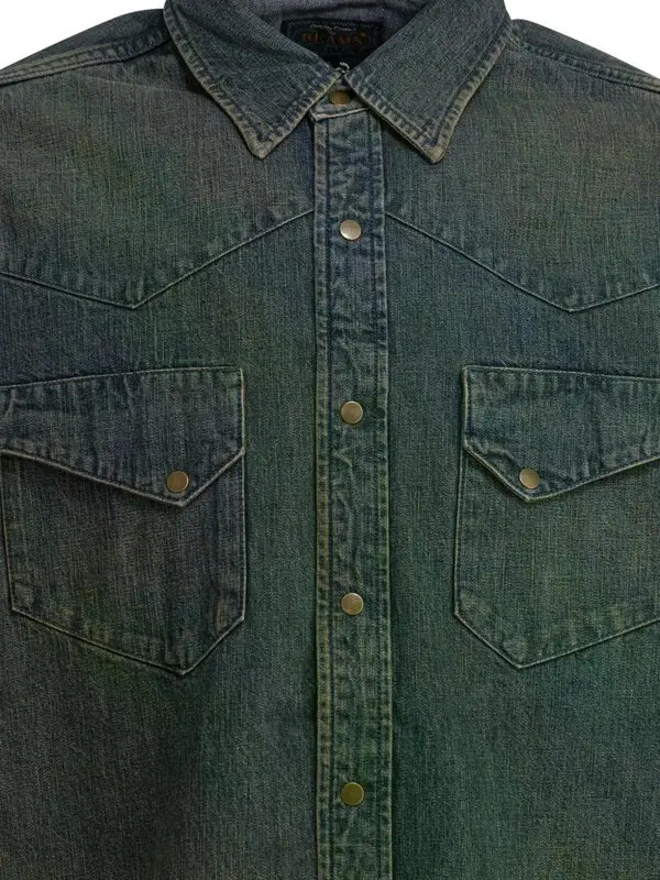 BEAMS Chest-pocket Cotton Shirt