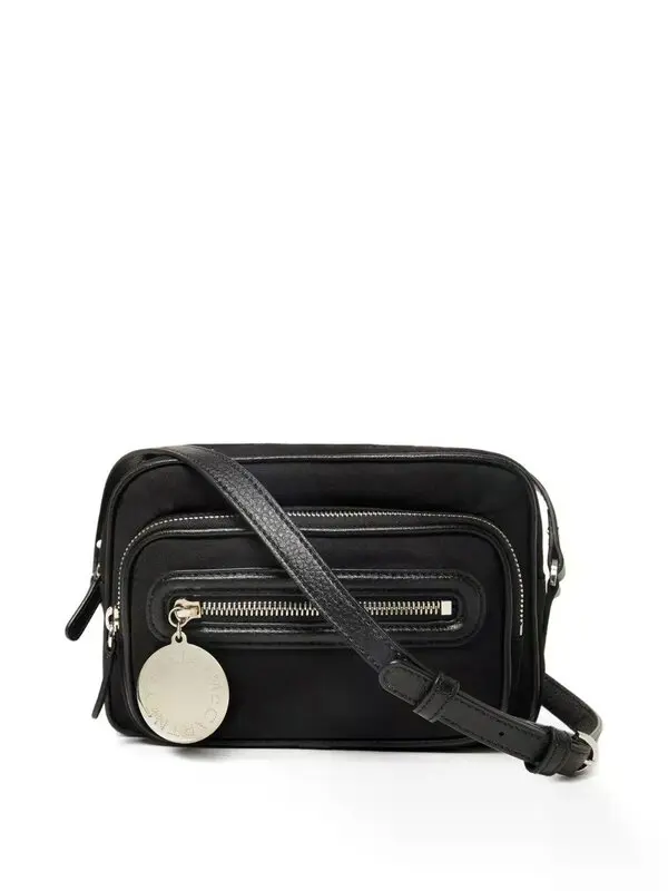 Stella McCartney Logo Plaque Camera Bag - Black