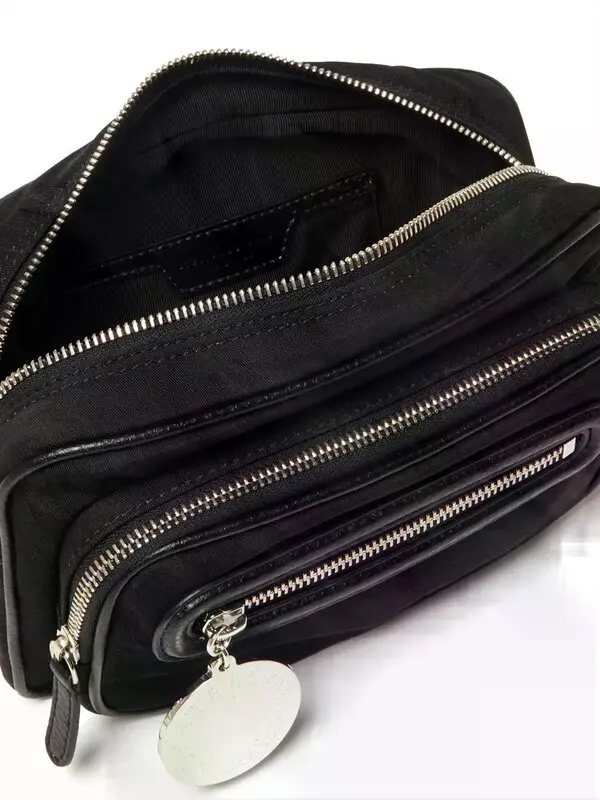 Stella McCartney Logo Plaque Camera Bag - Black