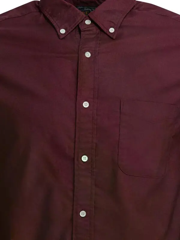 BEAMS Pocket Button Shirt - Red