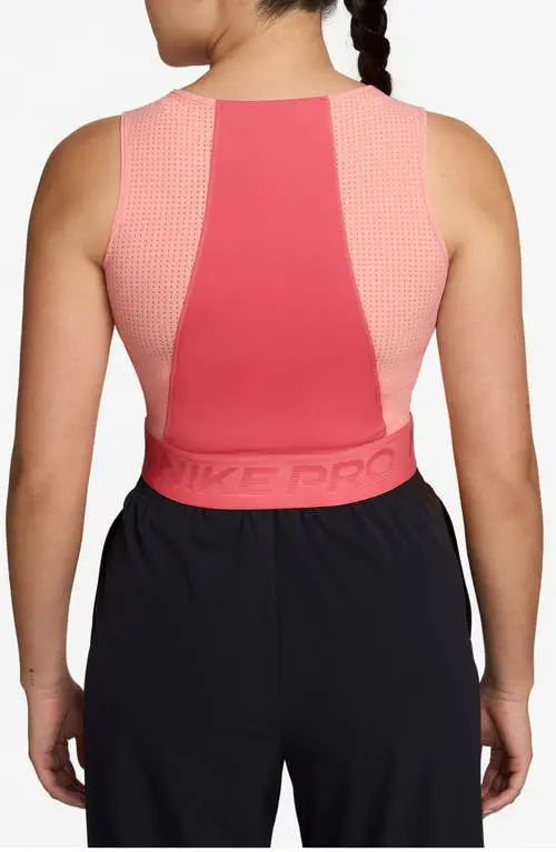 Nike Dri-fit Quarter Zip Tank Top