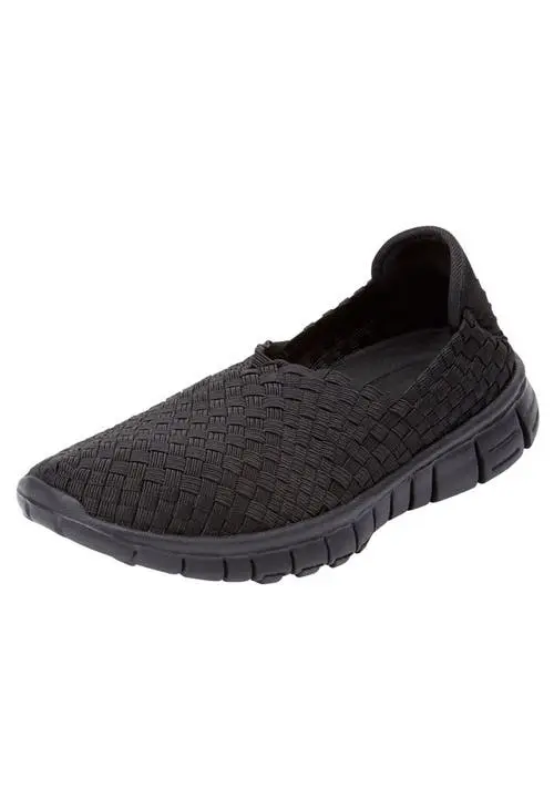 COMFORTVIEW Cv Sport Ria Slip On Sneaker - Black