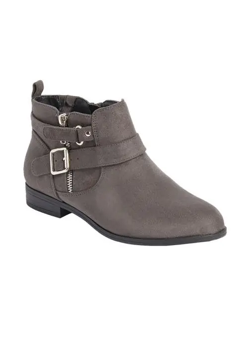 COMFORTVIEW The Lux Bootie - Grey