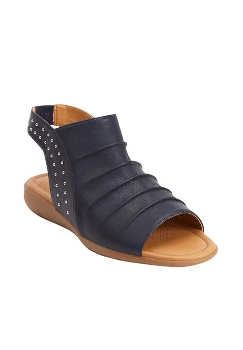 COMFORTVIEW The Alanna Sandal - Navy