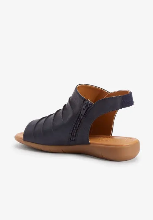 COMFORTVIEW The Alanna Sandal - Navy