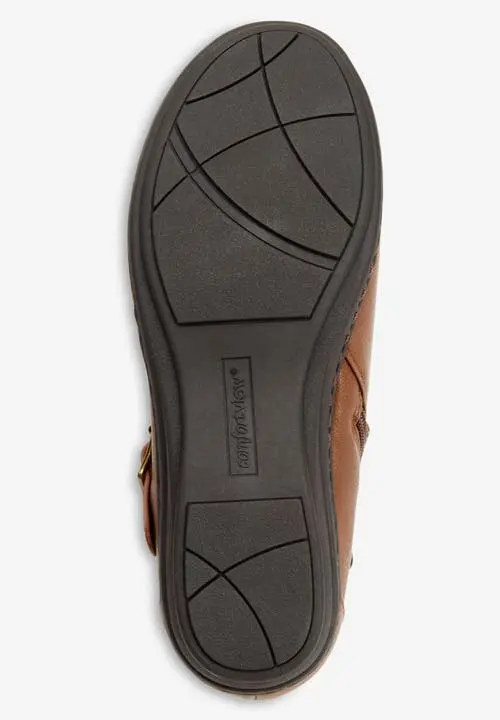 COMFORTVIEW Amberly Shootie With Buckle Accent - Black
