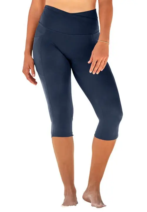SWIM 365 Compression Capri - Navy