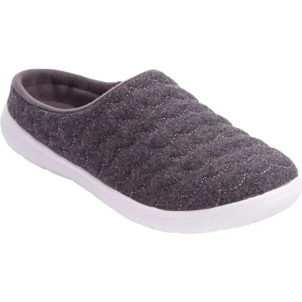 COMFORTVIEW Collins Quilted Slip-on Sneakers - Grey