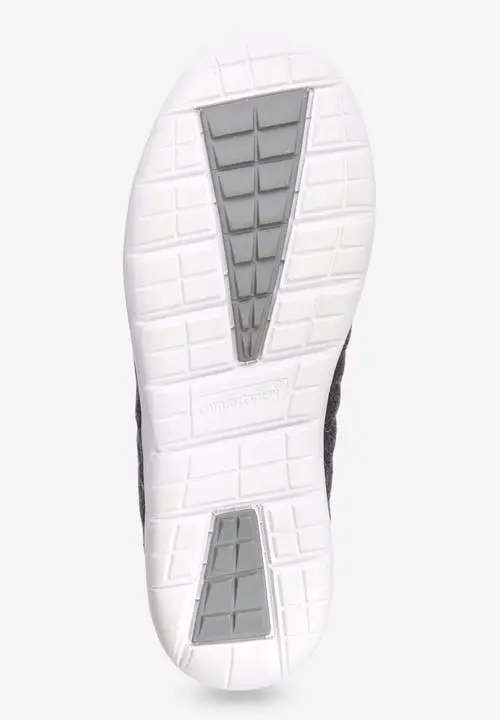 COMFORTVIEW Collins Quilted Slip-on Sneakers - Grey