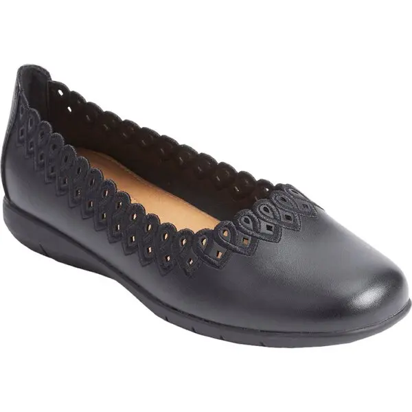 COMFORTVIEW Vivi Slip-on Flat - Black
