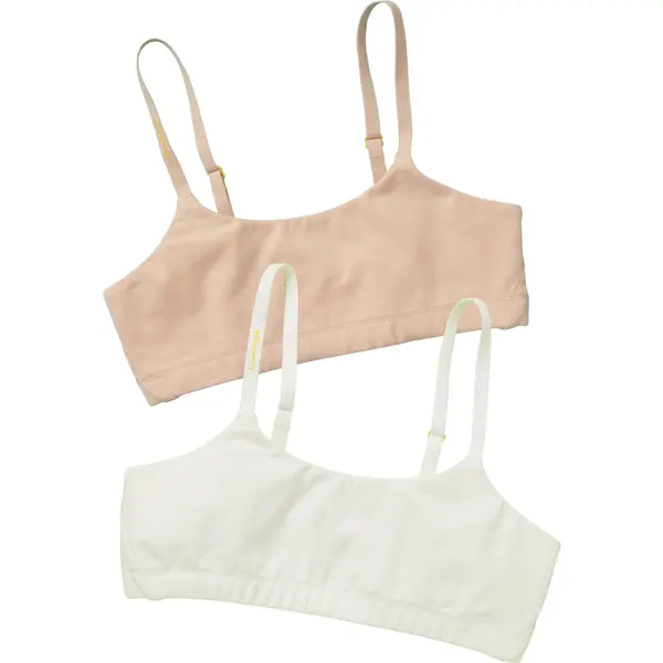 YELLOWBERRY Pipit Pima Cotton Bra 2pk - Earth