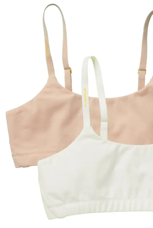 YELLOWBERRY Pipit Pima Cotton Bra 2pk - Earth