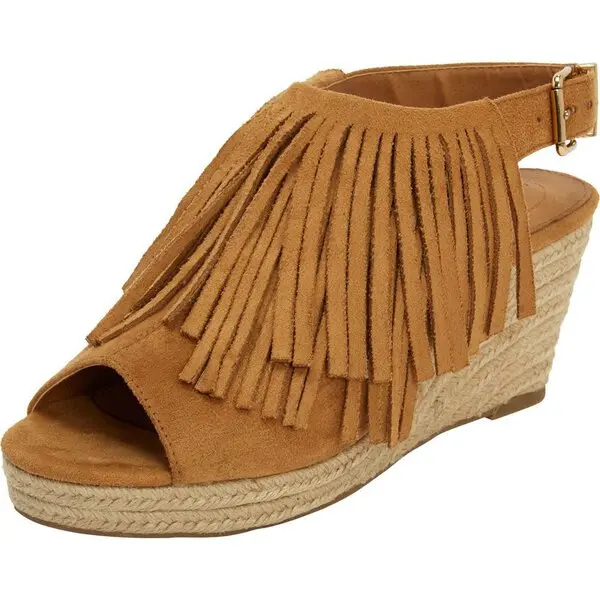 COMFORTVIEW The Diane Espadrille With Fringe Detail