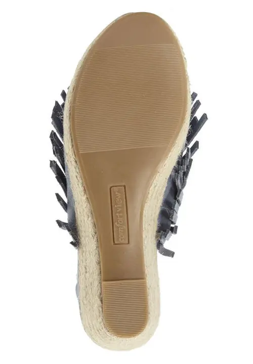 COMFORTVIEW The Diane Espadrille With Fringe Detail