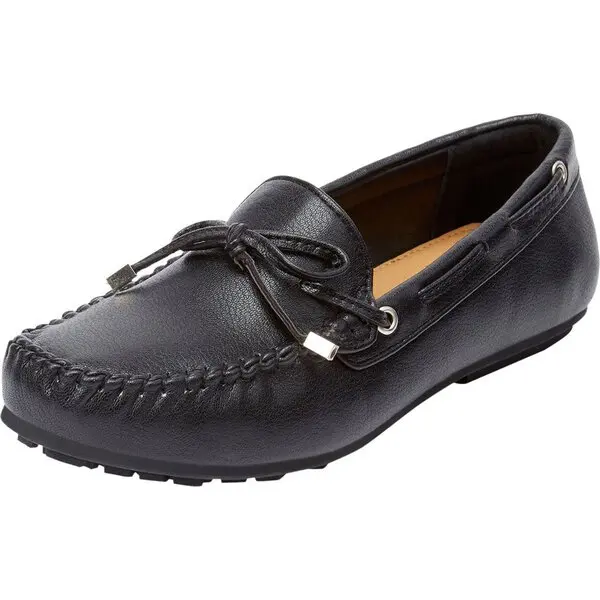 COMFORTVIEW The Ridley Slip On Flat - Black