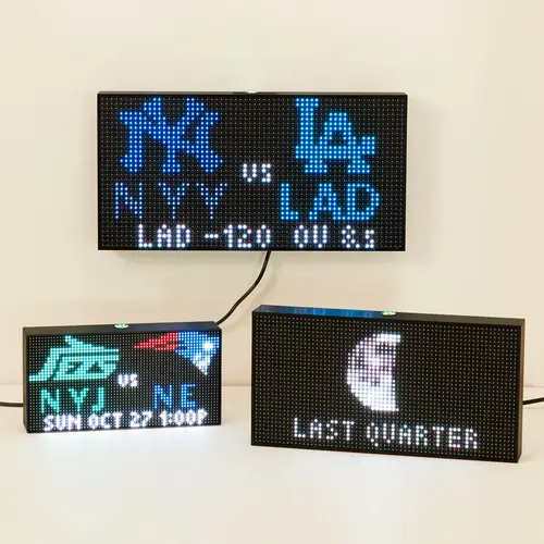 UNCOMMON GOODS Personalized Home Led Ticker Glance Led