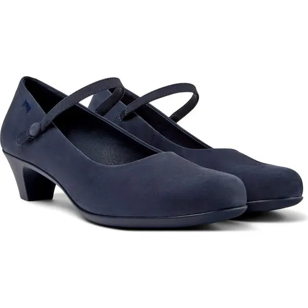 Camper Helena Bajo Mary Jane Pumps - Navy