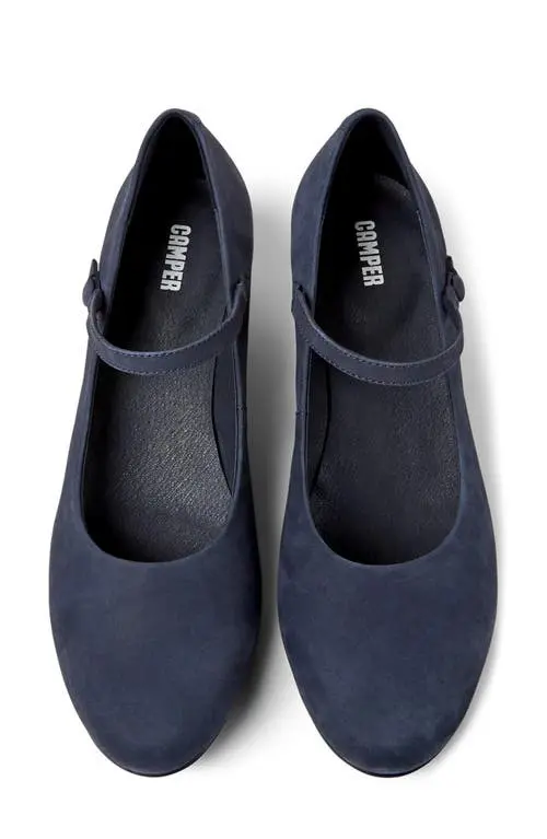 Camper Helena Bajo Mary Jane Pumps - Navy