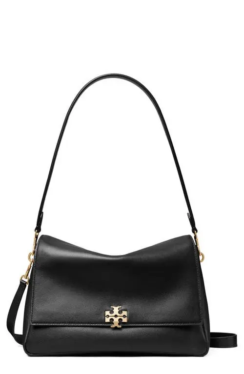 Tory Burch Leather Shoulder Bag - Black