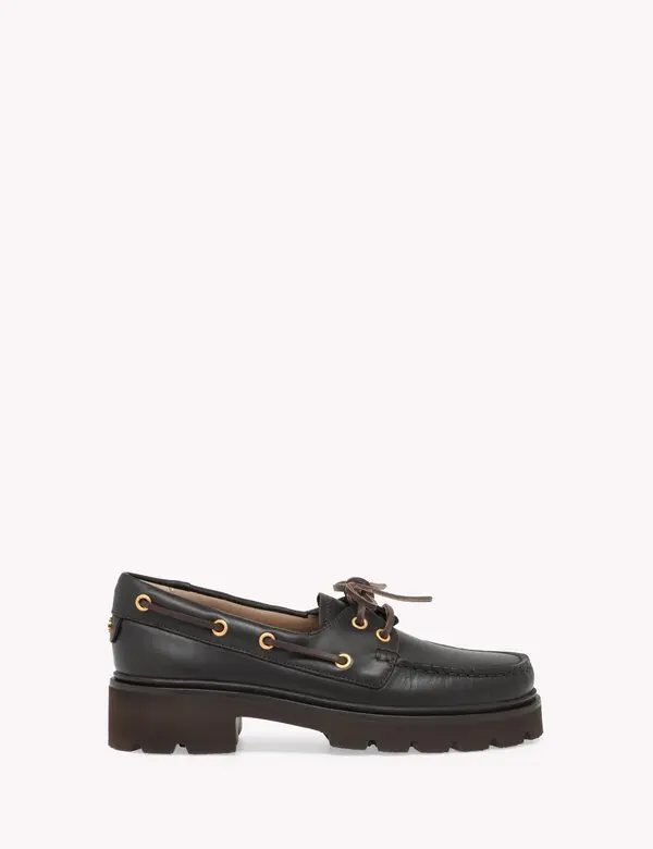 GIANVITO ROSSI Olonne Loafer - Brown - Calf