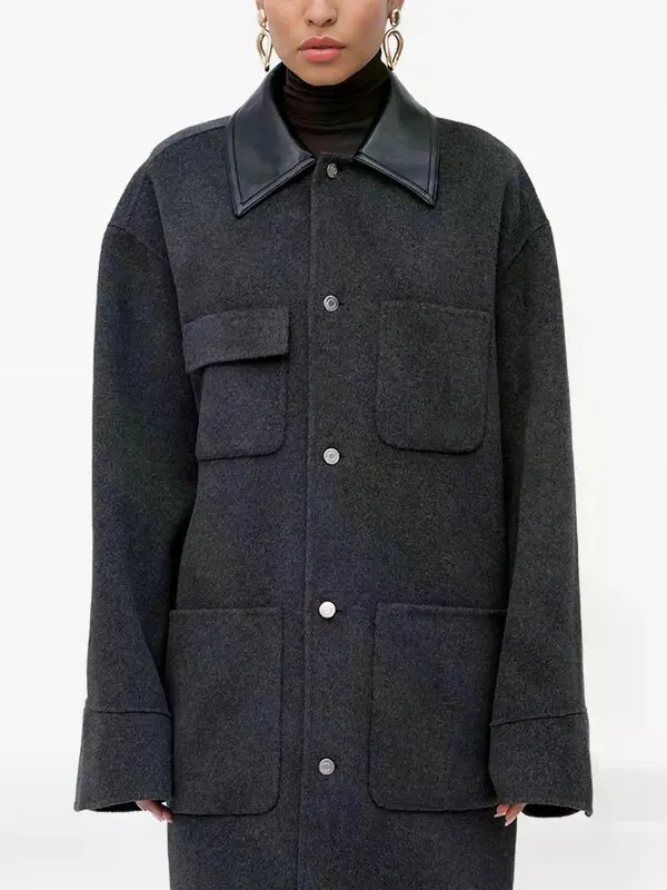 Nanushka Wylder Buttoned Coat